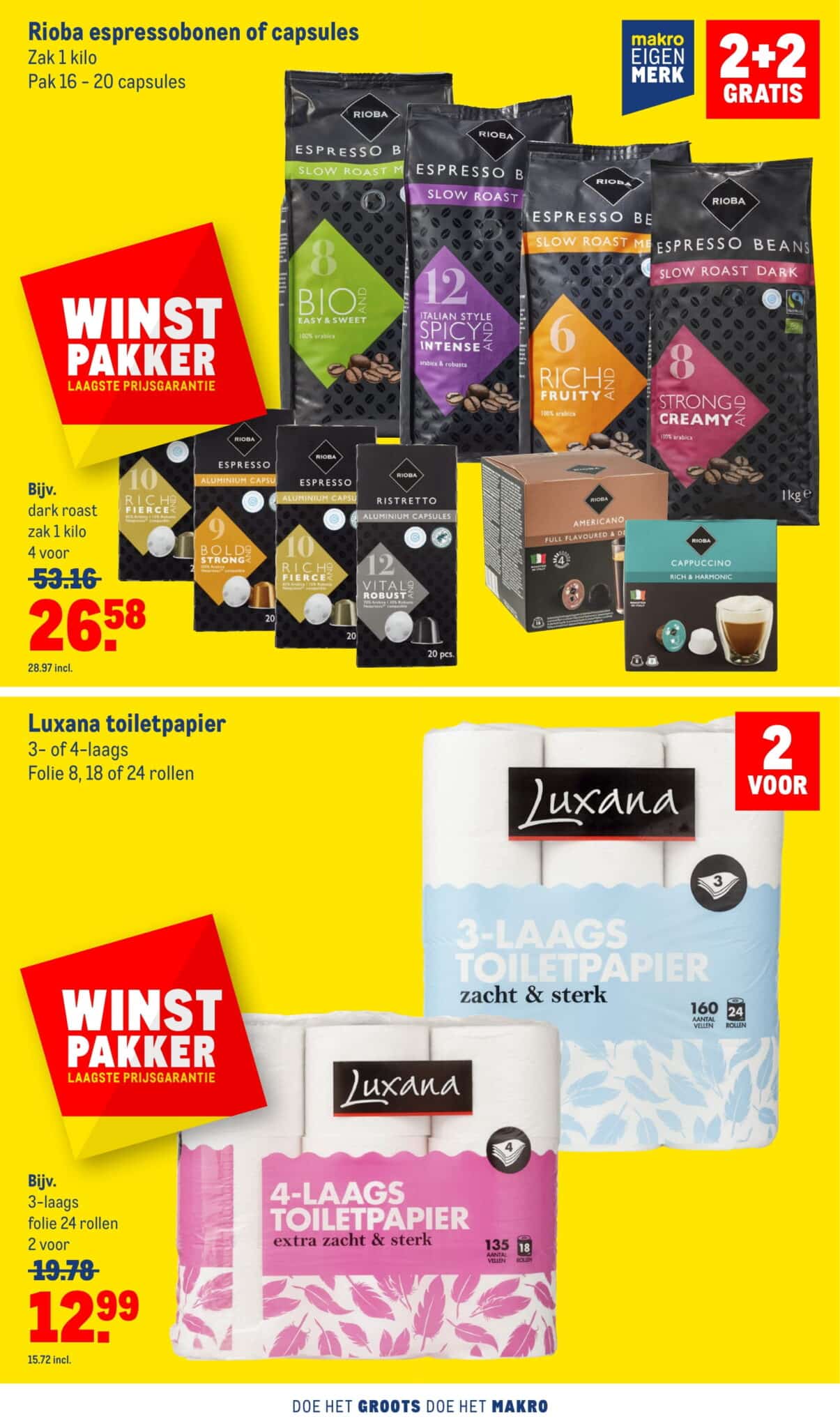 Makro folder 4 januari t/m 17 januari 2023. Food