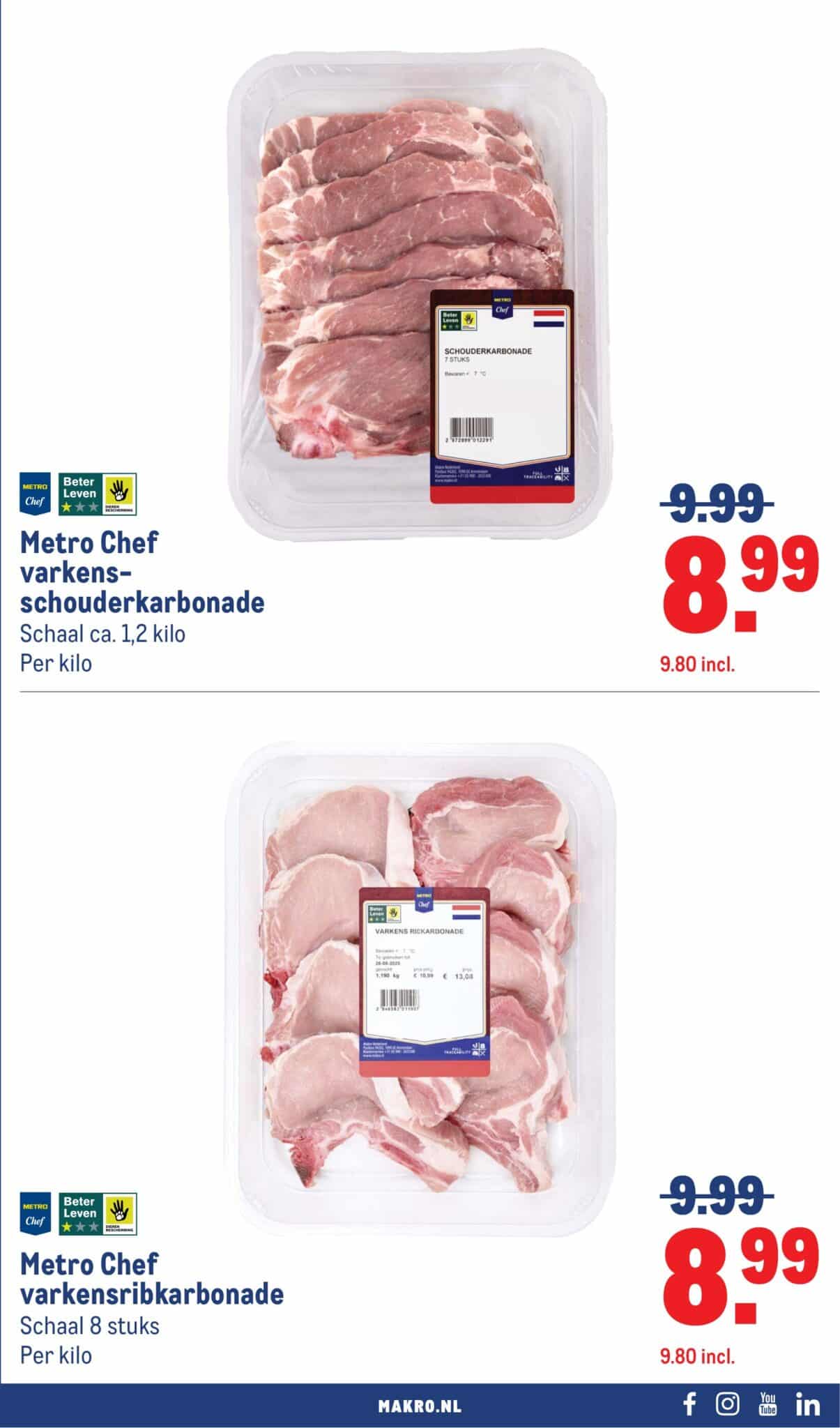 Makro folder 8 april t/m 21 april 2026. Food